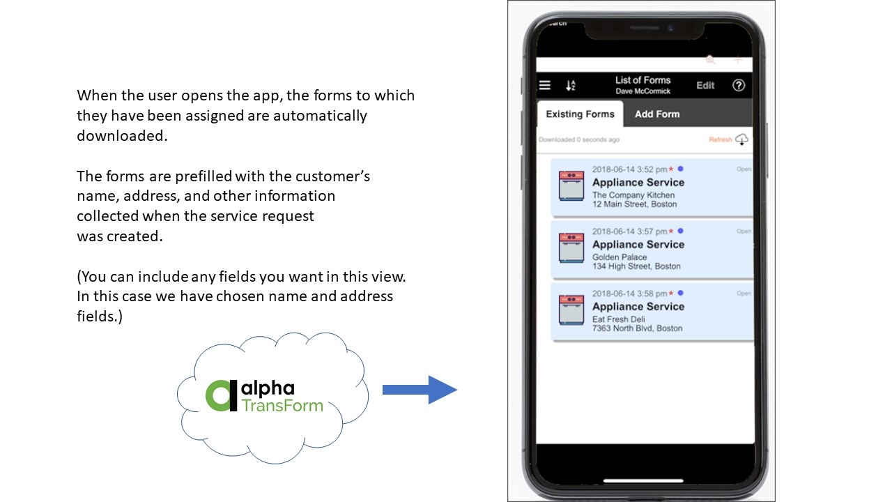 Mobile Dispatch App for Service Calls | Alpha Transform