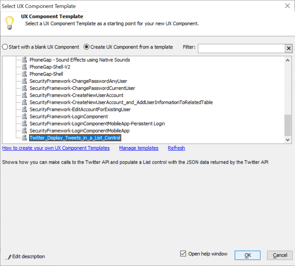 App Design Workflow Tutorial Pt 2: Modifying UX Control from Template