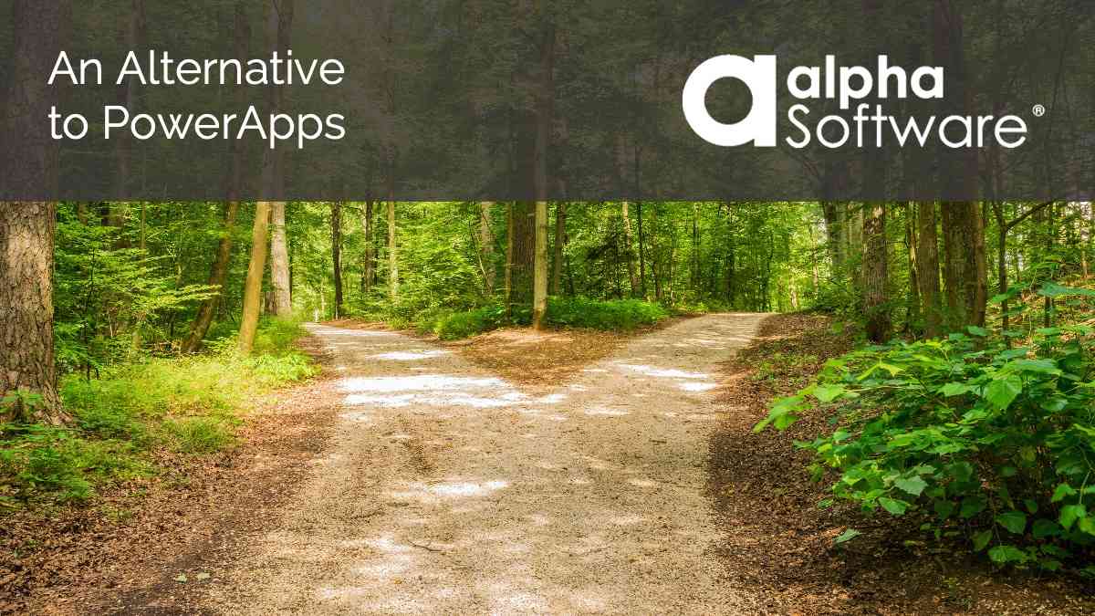 A PowerApps Alternative for App Building