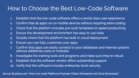 Best Low Code Platform/Development Tools for App Development