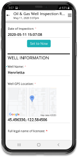 Oil Wellhead Inspection App | Alpha Transform