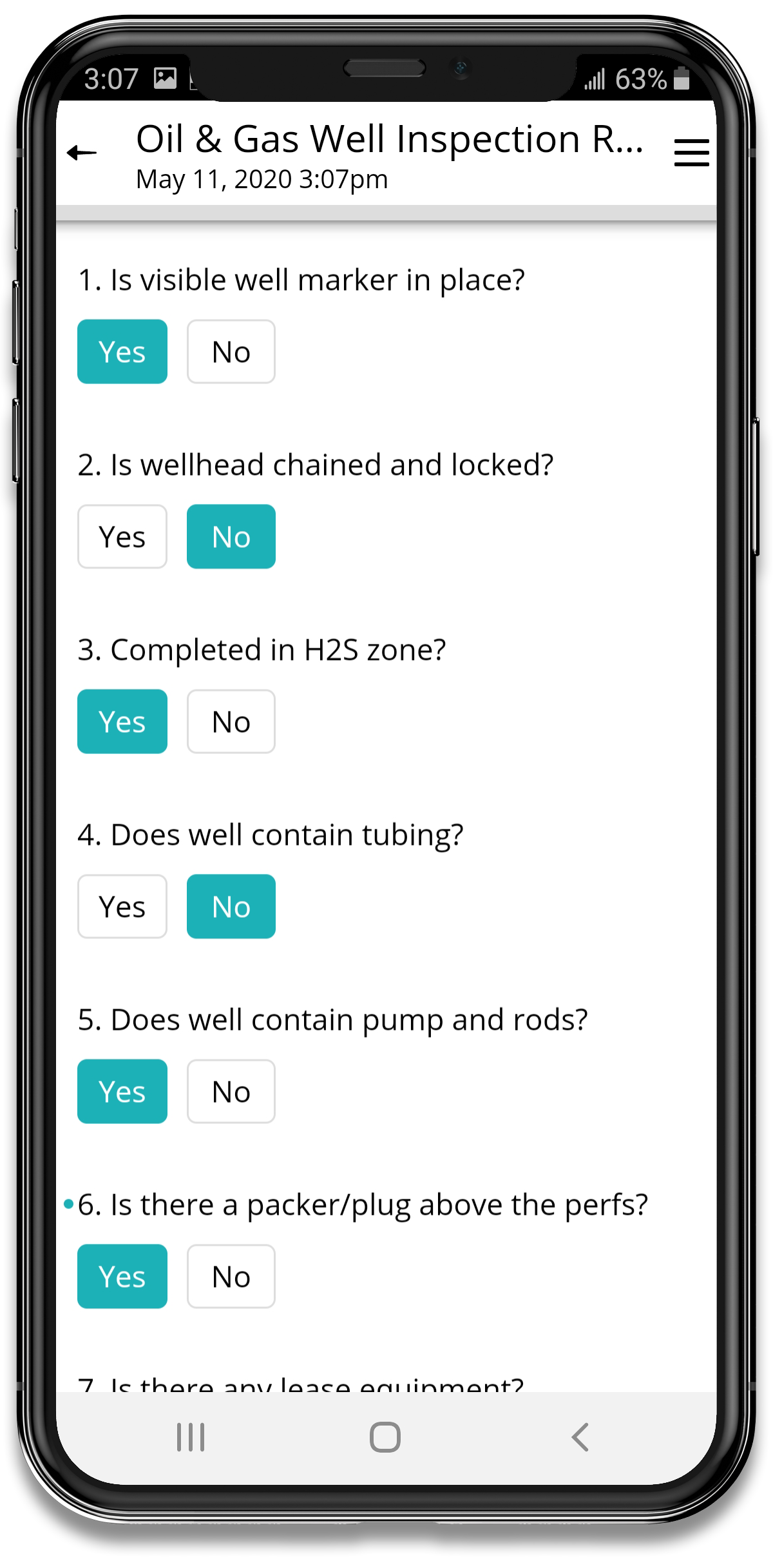Oil Wellhead Inspection App | Alpha Transform