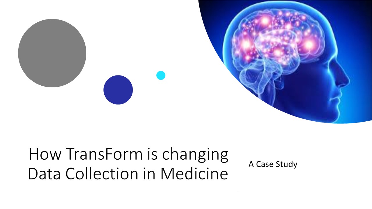 Better Medical Data Capture with Alpha TransForm
