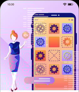 Low Code Mobile App Development Platform for iOS and Android