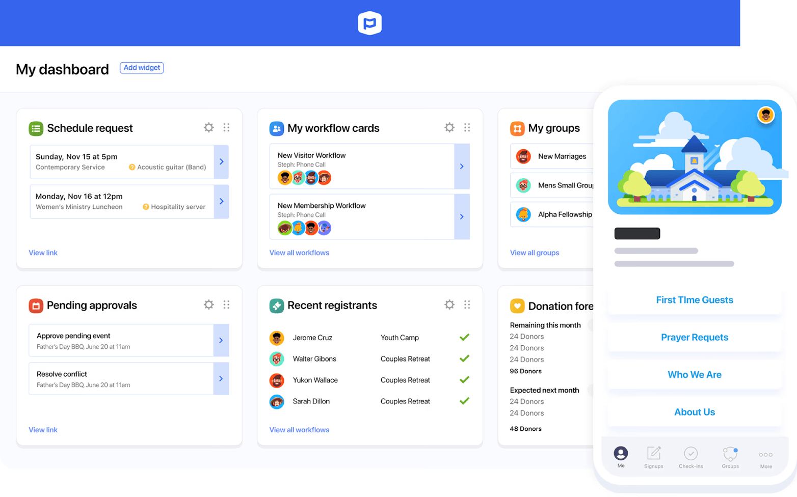 4 Best Church Management Software for Small Churches: Features & Prices